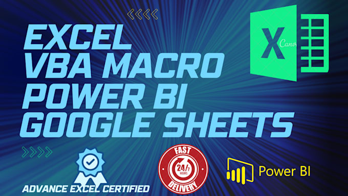 Do any excel, vba, macro work within 24 hours by Sanatemrikar | Fiverr