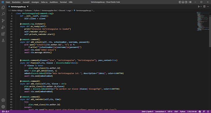 Program a discord bot for you by Shadowbeeen | Fiverr