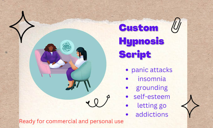 Write an effective and relaxing hypnosis script for you by Wajeehakhan3 | Fiverr
