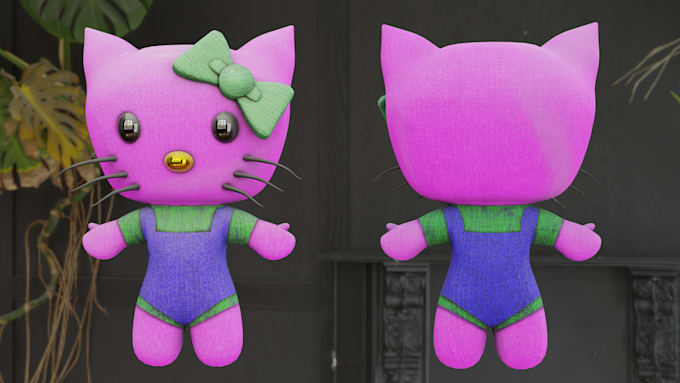 Create any 3d toy that you want by Solusgod | Fiverr