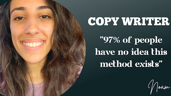 Deliver highly professional copy writing services by Noamshmuel | Fiverr