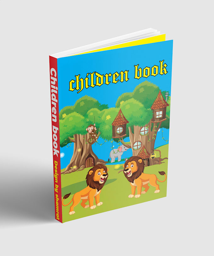 Design creative children book cover , cover illustrations by ...