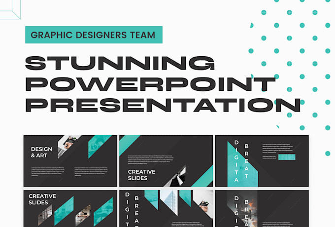Design a stunning powerpoint presentation by Ebookdesigners | Fiverr