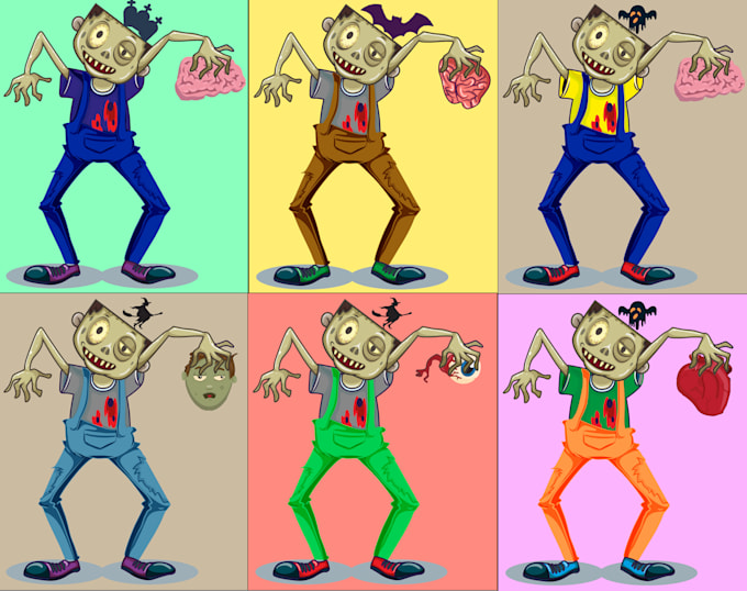 Create 1k 5k 10k zombie nft characters for your collection by ...