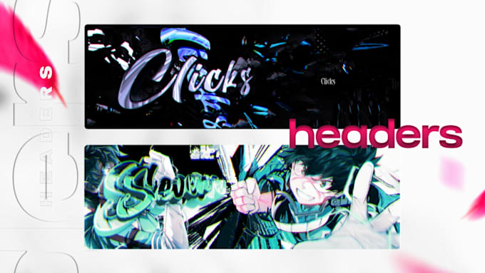 Design a youtube banner with a twitter header by Synxify | Fiverr