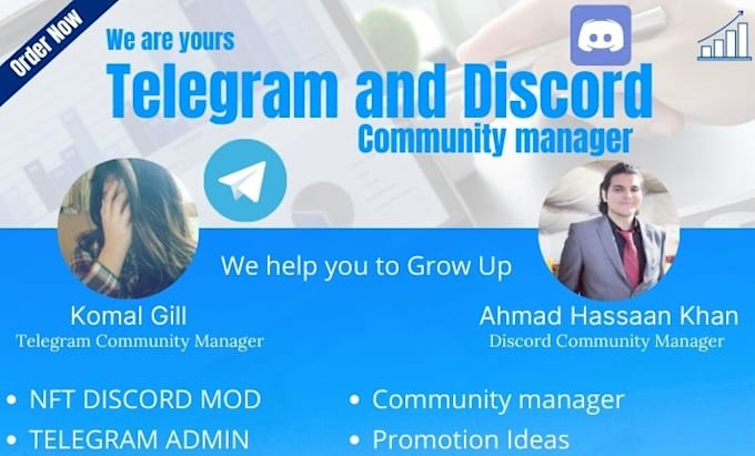 Be your professional telegram bot, discord chat, group, and channel manager by Ahkfinancial | Fiverr