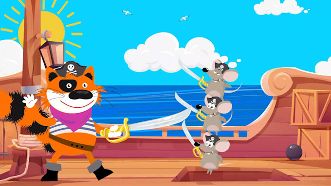 Create fluid character 2d animations by Superdim1976 | Fiverr