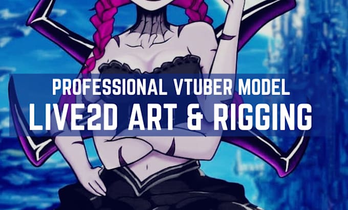 Draw your favorite vtuber, live2d, facerig fan art, and prprlive, and animate it by ...