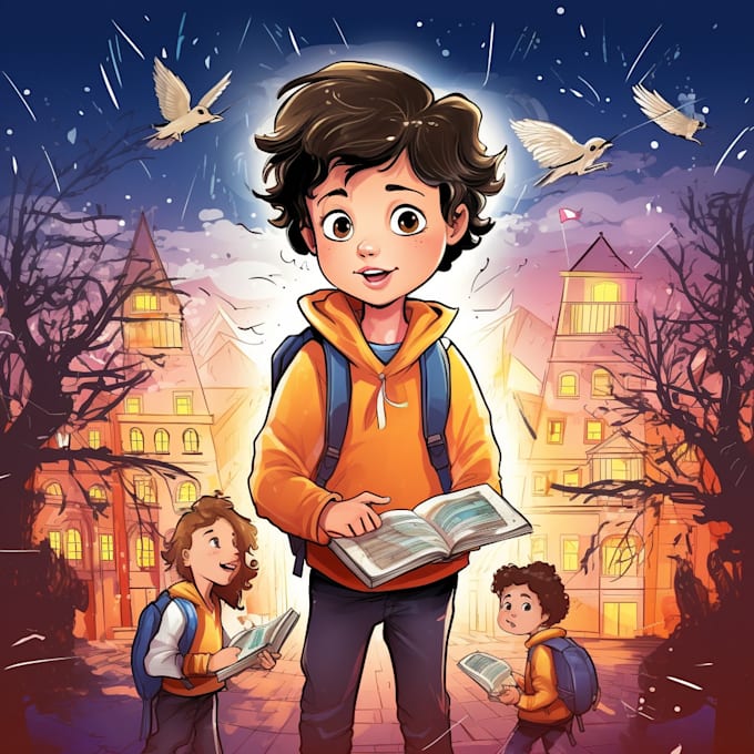 Illustrate and design your children book by Joannirby_77 | Fiverr