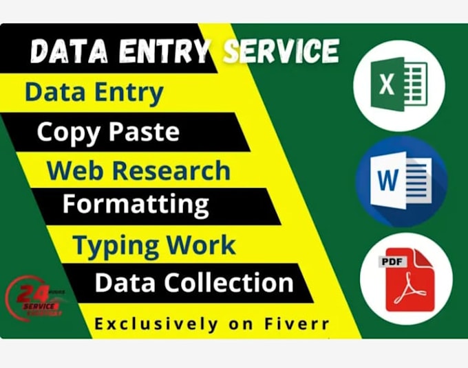 Do Excel Data Entry For Web Scrapping Data Mining Or Copy Paste By Itsprincess393 Fiverr