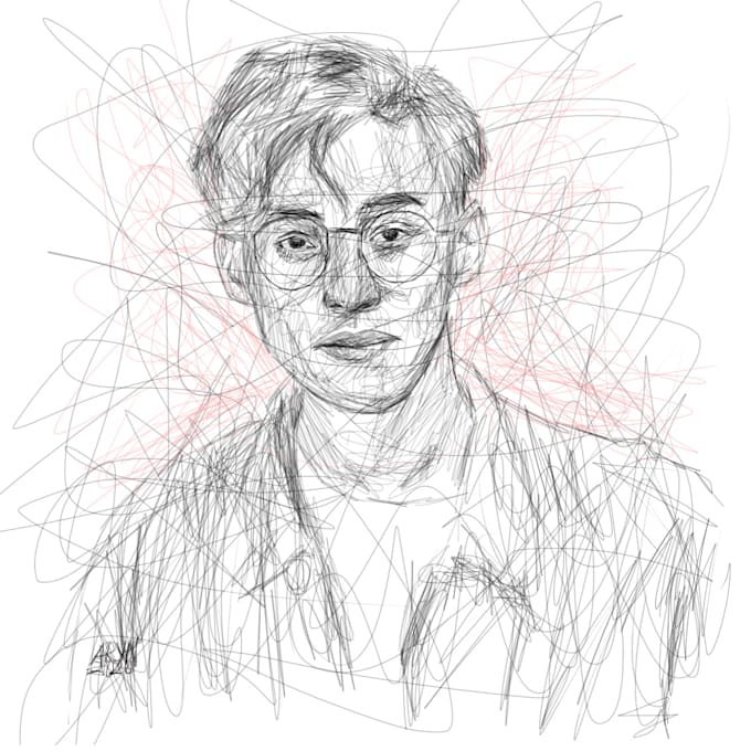 Turn picture to amazing abstract scribble art by Aryanggiputra | Fiverr