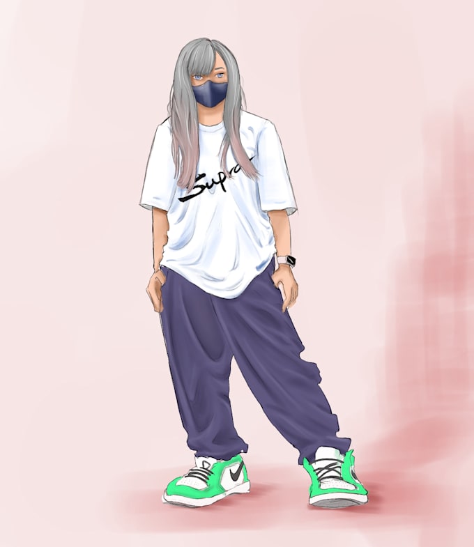 Draw cartoon character design for you by Chathil_basith | Fiverr