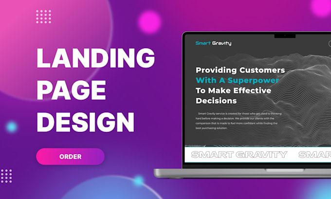 Design a professional, unique landing page for your business by Pro_ui ...