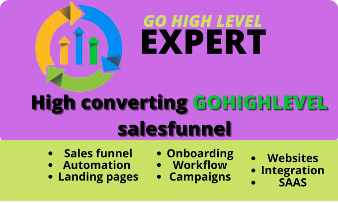 Set up go high level sales funnel and websites on gohighlevel by James ... Set up go high level sales funnel and websites on gohighlevel by James ...