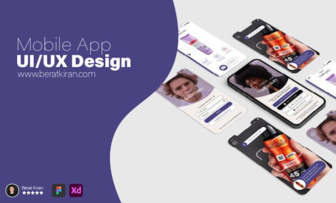 Design unique mobile app ui ux for ios and android by Beratkran | Fiverr Design unique mobile app ui ux for ios and android by Beratkran | Fiverr