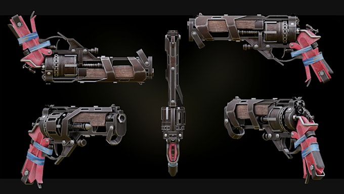 Create a game ready 3d weapon model by Swapnilnare23 | Fiverr