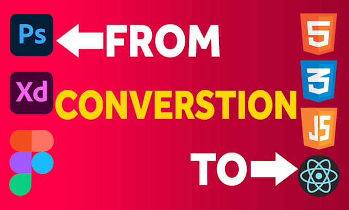 Convert xd, figma, psd to react , figma to reactjs, using html css by ... Convert xd, figma, psd to react , figma to reactjs, using html css by ...