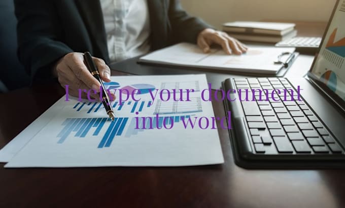 Retype or convert your document into word file by Azharmk1 | Fiverr