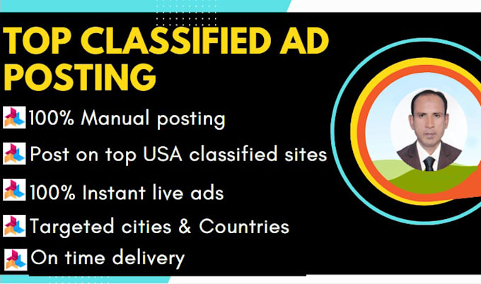 Post your ads in worldwide top classified ad sites by manual by ...