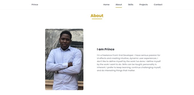 Be Your Unique Frontend Web Developer Using Html Css Bootstrap And