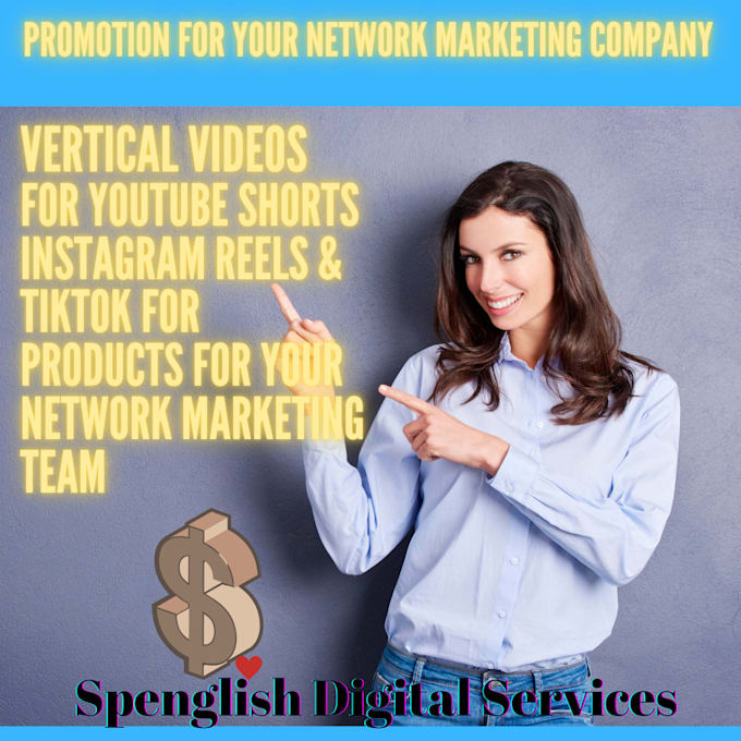 Make vertical videos youtube, reels, tiktok for network marketing ...