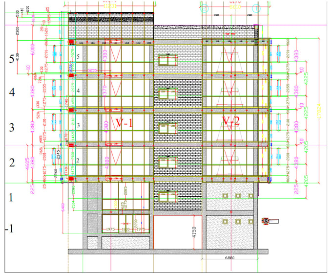 Draw a 2d floor plan in autocad from pdf or hand sket by Abbasibrahimli | Fiverr