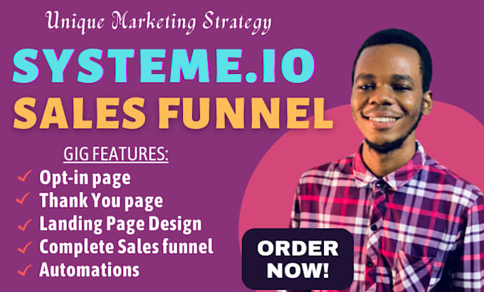 Create sales funnel in systeme io, or clone clickfunnel in systeme io ...