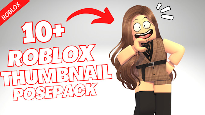Make 10 transparent roblox poses for your youtube thumbnail by Shuvo33 ...
