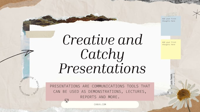 Create catchy presentations banners and flyers by Alexandracovaci | Fiverr