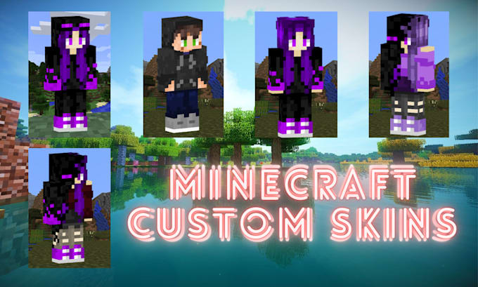 Create custom minecraft skins by Belucampagn | Fiverr