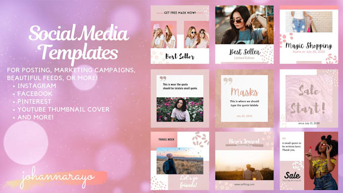 Design anything in canva by Johannarayo08 | Fiverr