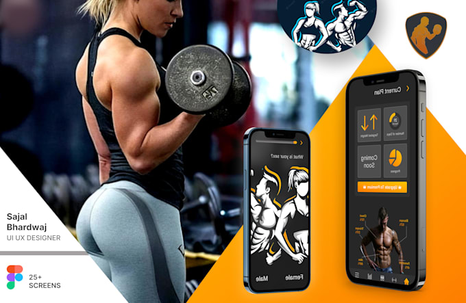 Do good looking interactive mobile app and website design by Sajal_24 ...
