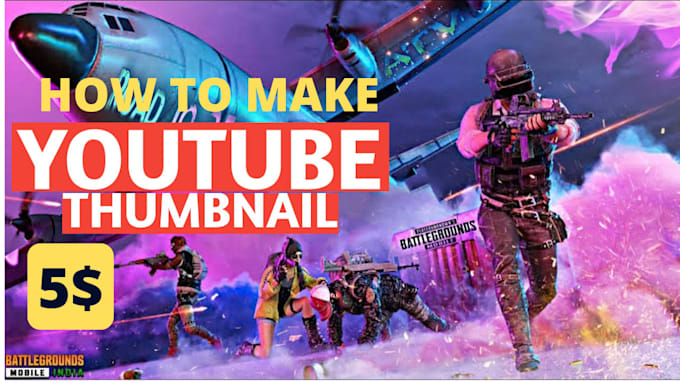 Create amazing gaming youtube thumbnail in 1 hours by Abdullahab812 ...