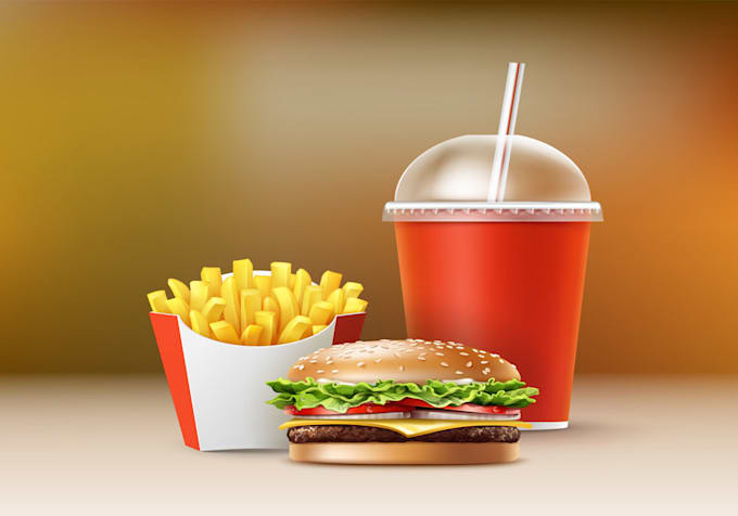 Design modern luxury high quality fast food logo in high definition by ...