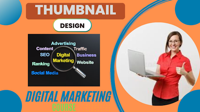 Design creative and premium quality youtube thumbnails and facebook ads ...