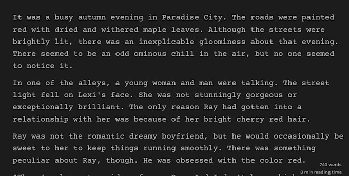 Write short romance stories for you by Sucharitaiyer | Fiverr