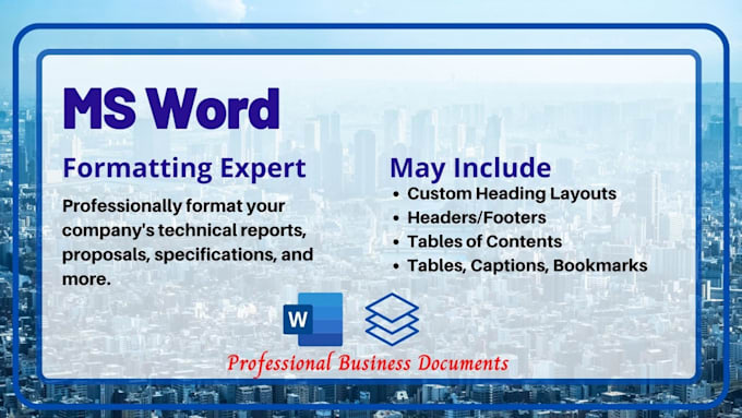 Format a new microsoft word document by Brianelam | Fiverr