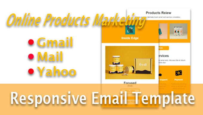 Design a html email template by Mdhemal2022 | Fiverr