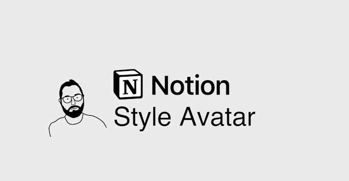 Create notion style avatar by Aultoon | Fiverr