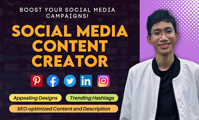 Be your social media content creator and designer by Mikko_apelo | Fiverr