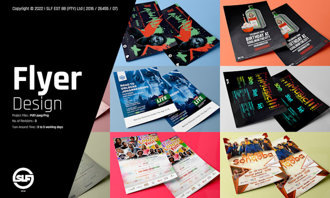 Design an awesome looking flyer for your next gig by Akingz | Fiverr