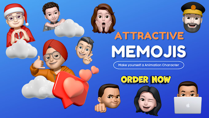 Design a memoji based on a picture by Kamanjeet | Fiverr