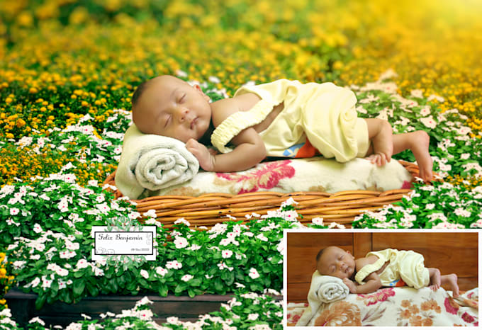 Edit amazing your newborn baby, maternity photo retouch with in 24 ...