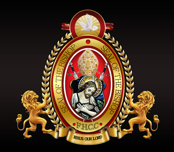 Create unique church seal, apostle seal or bishop seal logo by Jubi ...