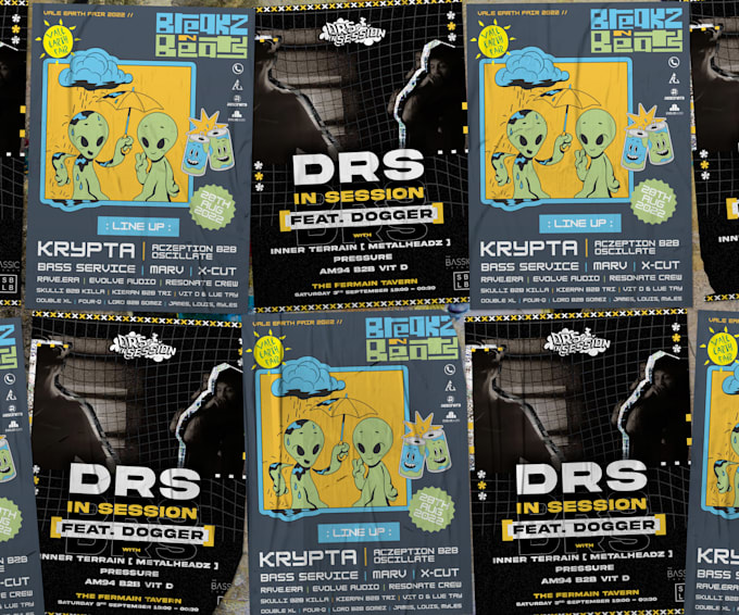 Create unique poster designs and promotional assets for events by ...