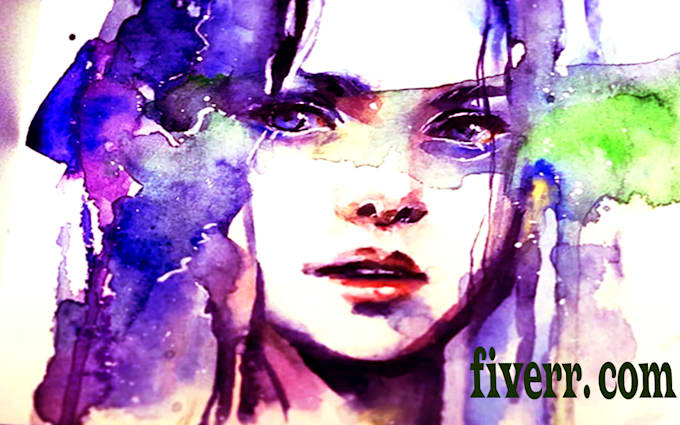 Hand draw watercolor illustration from your any photo by Tahomid10 | Fiverr