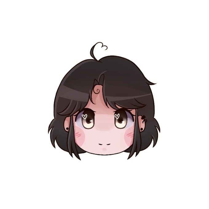 Draw a cute chibi icon by Idarkies | Fiverr