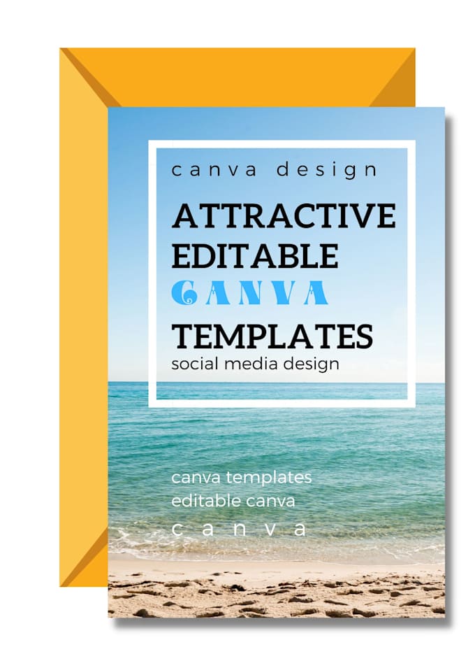 Design attractive editable canva templates by Nimra_asif | Fiverr