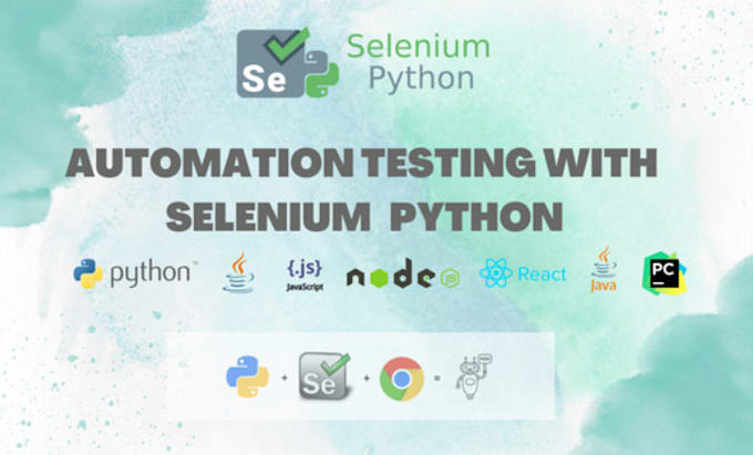 Perform automation testing with selenium python by At_automation | Fiverr Perform automation testing with selenium python by At_automation | Fiverr