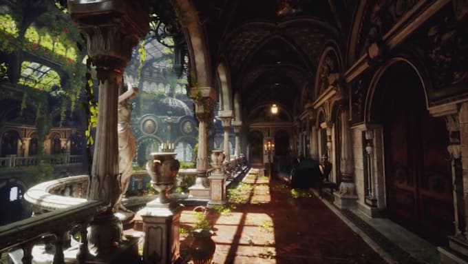 Create 3d game environment design, interior design using unreal engine 5 by Scot_graphics | Fiverr
